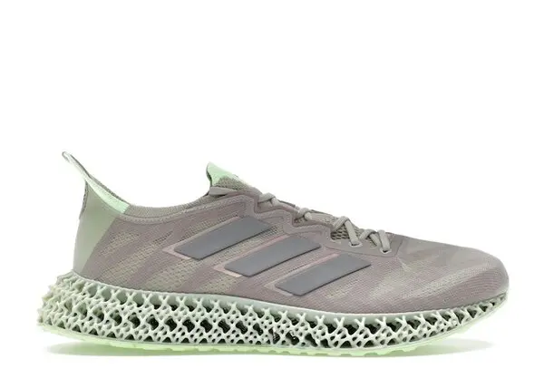 Adidas 4dfwd 3 Sneakers - Putty Grey/matte Silver/green Spark