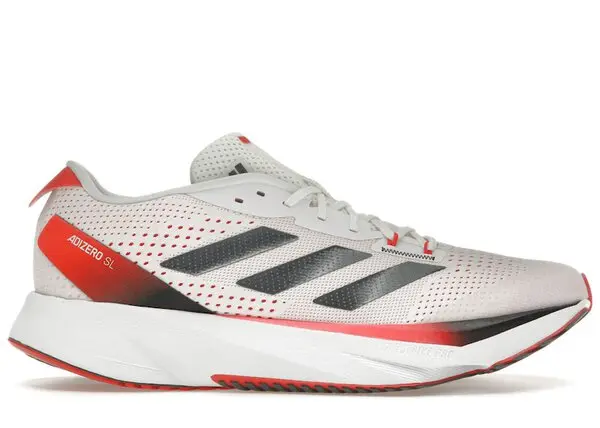 Adidas Adizero Sl Sneakers - Cloud White/core Black/bright Red