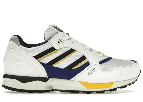 Adidas Zx 6001 Civilist Sneakers - Crystal White/core Black/bold Gold