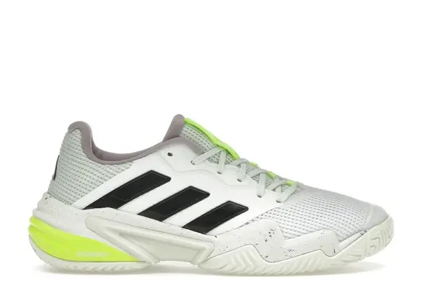 Adidas Barricade 13 - Cloud White/core Black/crystal Jade