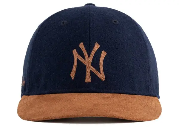 Aimé Leon Dore New Era Melton Wool Yankees Cap - Navy Blue