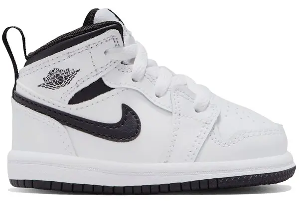 JORDAN 1 Mid Reverse Panda - White/black