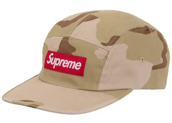 Supreme Washed Chino Twill Camp Cap - Camo | Editorialist