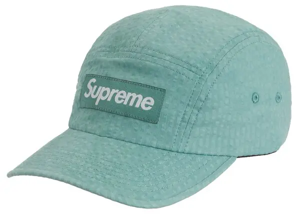 Supreme Washed Seersucker Cap - Sage