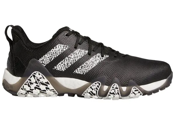 Adidas Codechaos 22 Spikeless Golf Shoes - Core Black/cloud White/grey Five
