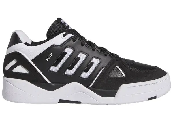 Adidas Midcity Low Sneakers - Core Black/cloud White