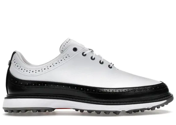 Adidas Mc80 Spikeless Golf Shoes - Cloud White/core Black/bright Red