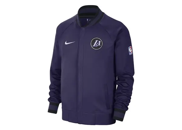 Nike Nba Los Angeles Lakers Showtime City Edition Dri-fit Jacket