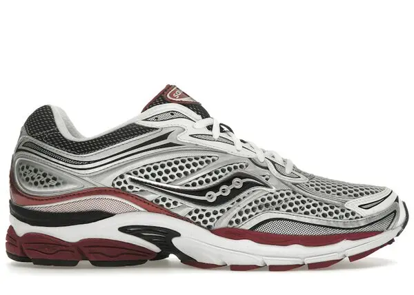 Saucony Progrid Omni Og Sneakers - White/silver/red