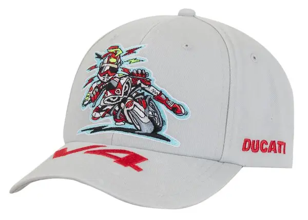Supreme Ducati 6-panel Cap - Grey
