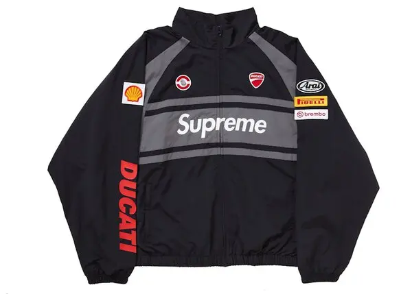 Supreme Ducati Track Jacket - Black