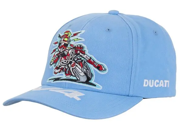 Supreme Ducati 6-panel Cap - Blue