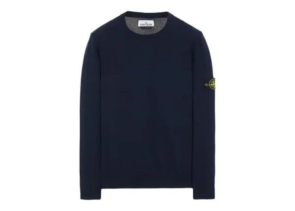 Stone Island Crewneck Sweatshirt - Dark Blue