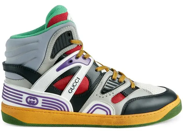 Gucci Basket High-top Sneakers - Multicolor