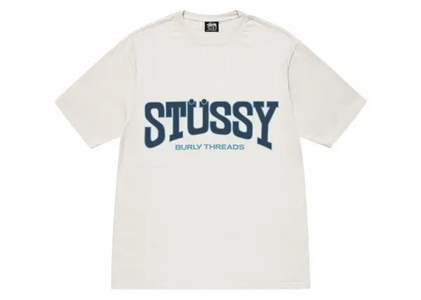StÜssy Burly Threads Pigment Dyed Tee Shirt