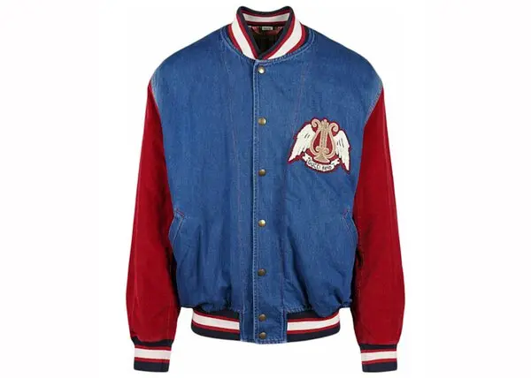 Gucci Denim Bomber Jacket