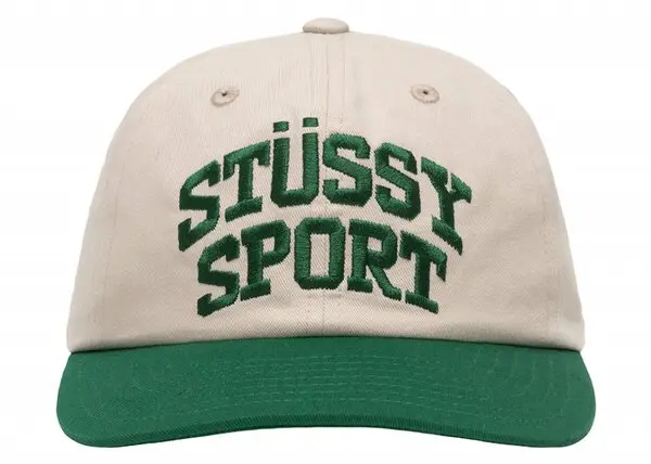 StÜssy Mid-depth Sport Snapback - Natural