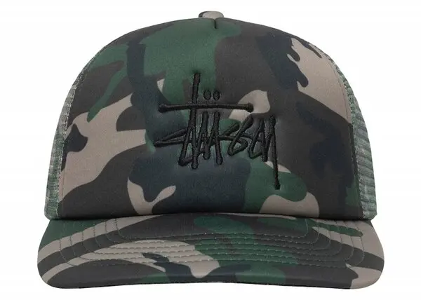 StÜssy Trucker Snapback - Camo