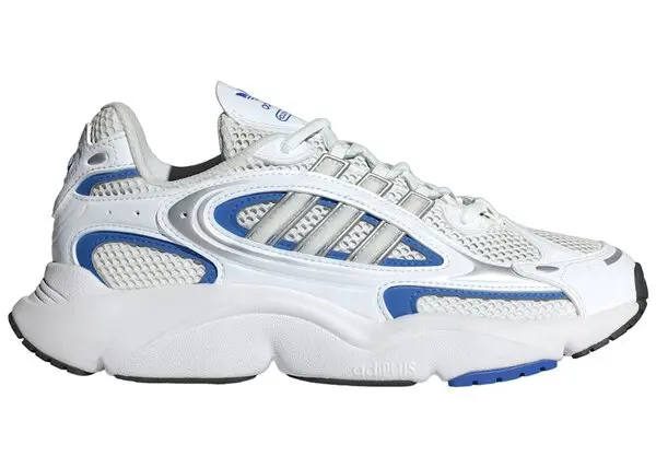 Adidas Ozmillen Athletic Sneakers - Cloud White/blue/core Black