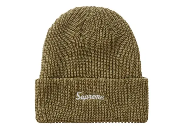 Supreme Loose Gauge Beanie - Taupe