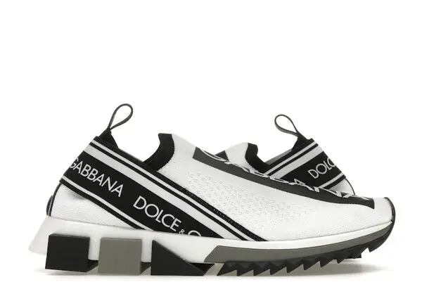 Dolce & Gabbana Sorrento Slip-on Sneakers - White/black
