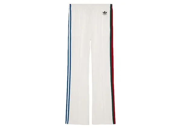 Gucci X Adidas Flared Jogging Pants - White