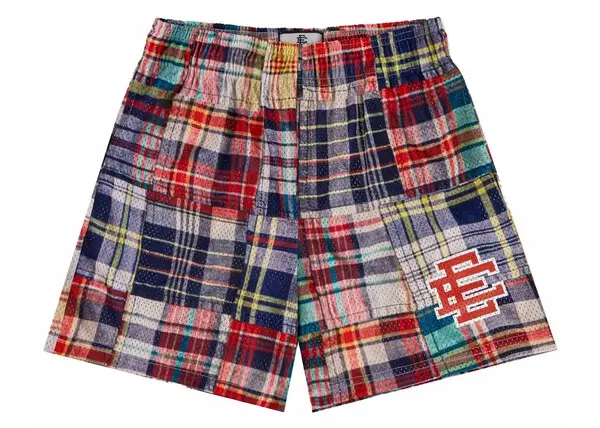 ERIC EMANUEL Ee Basic Short - Madras Plaid/red Ee