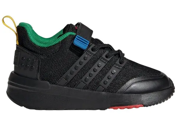 Adidas Racer Tr21 And Top Strap Lego Sneakers - Core Black/green