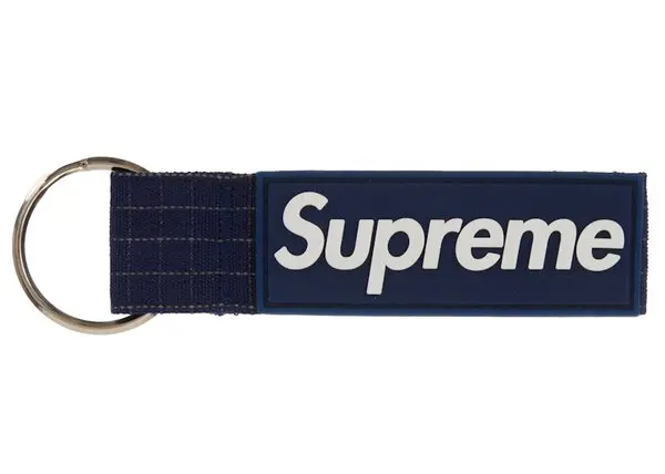 Supreme Ripstop Keychain - Navy Blue