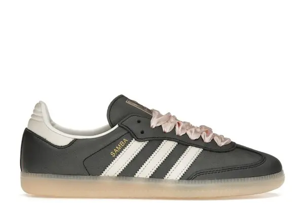 Adidas Samba Og Ribbon Laces Sneakers - Black/beige/pink