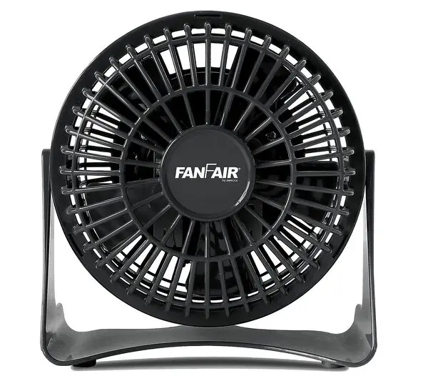 FANFAIR 4' Personal Single Speed Desk Fan - One-color
