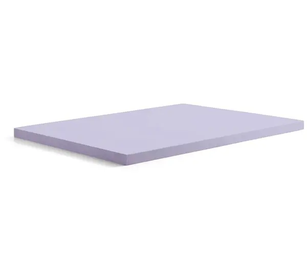 LUCID 3' Lavender And Gel Memory Foam Mattress Opper Full - One-color