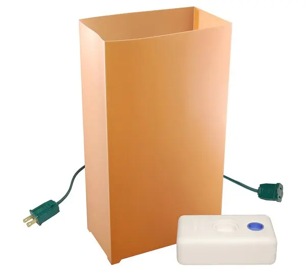 LUMABASE Electric Luminaria Kit With Tan - One-color