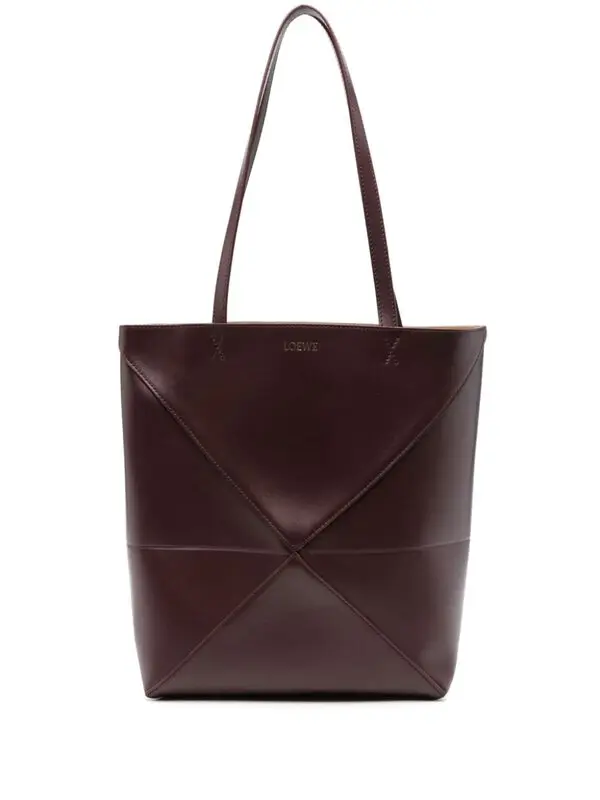 Loewe Puzzle Fold Tote - Red