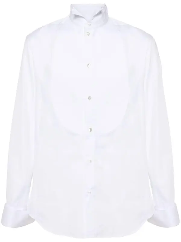 Giorgio Armani Plastron-embellished Tuxedo Shirt