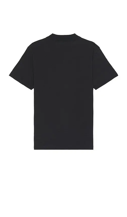 Theory Bron Cotton Polo - Black
