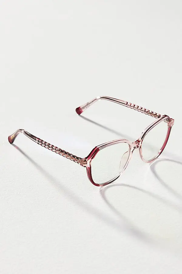 FIFTH & NINTH Nelli Blue Light Glasses - Pink Pattern