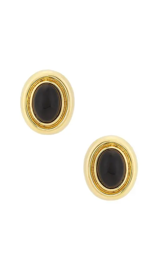 HEAVEN MAYHEM Prize Earrings - Gold & Black
