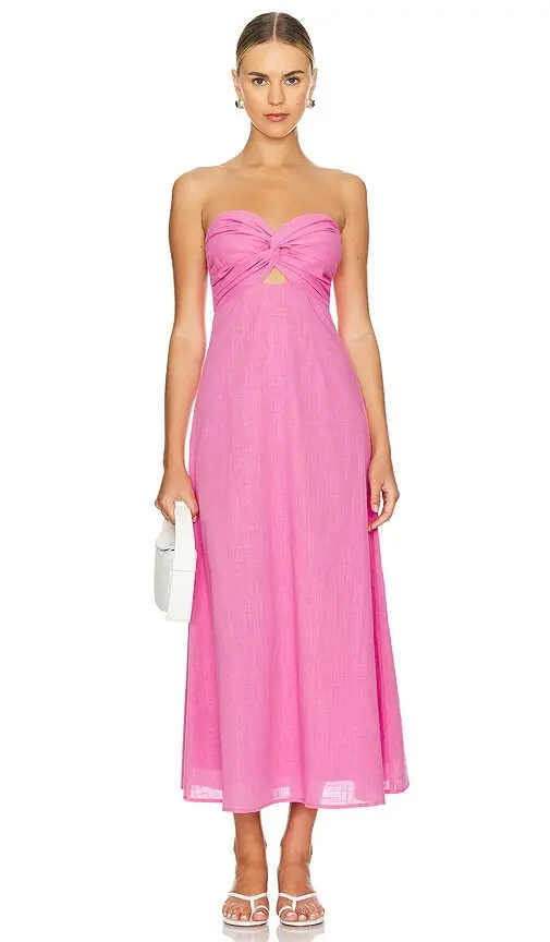 SNDYS x REVOLVE Lilly Dress in Pink - size XS