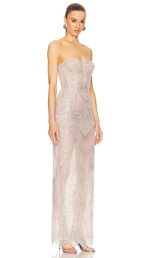 BRONX BANCO Giselle Blanc Gown