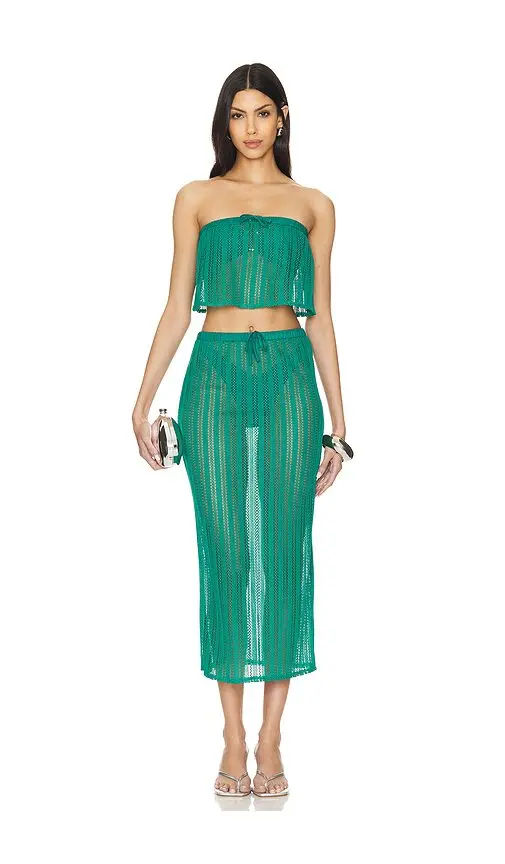LOVERS AND FRIENDS Sarai Strapless Top