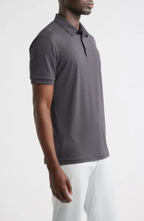 Mizzen+main Copa Pinstripe Polo - Pewter