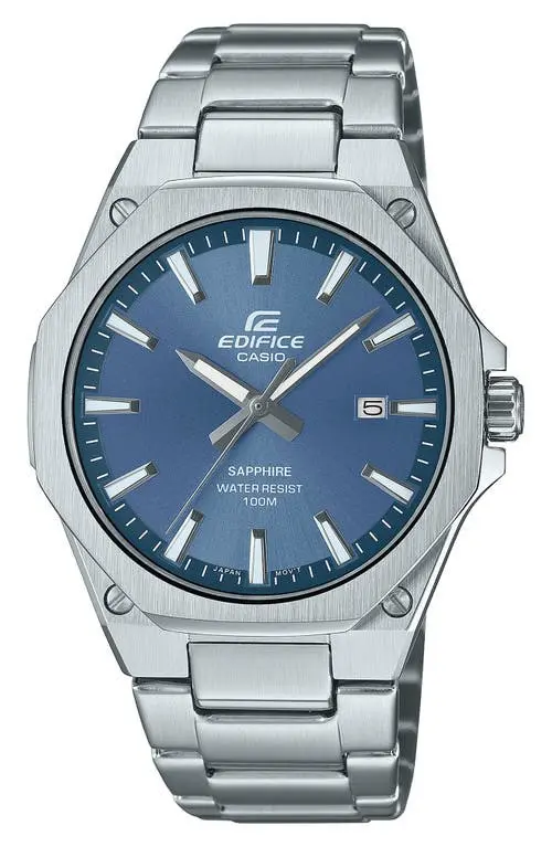 G-Shock Edifice Slim Bracelet Watch - Silver