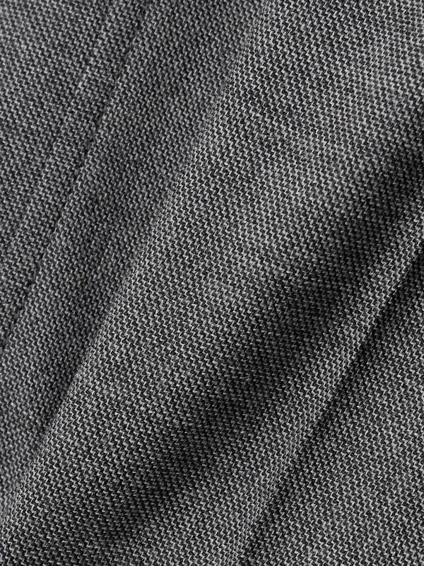 Brunello Cucinelli Belted Cotton And Wool-blend Twill Shorts