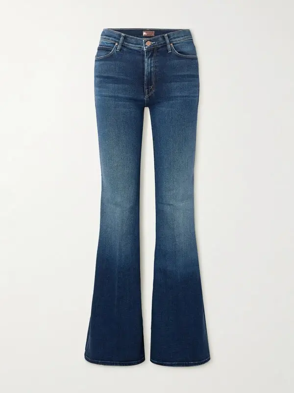 MOTHER The Doozy Cotton-blend Flared Jeans