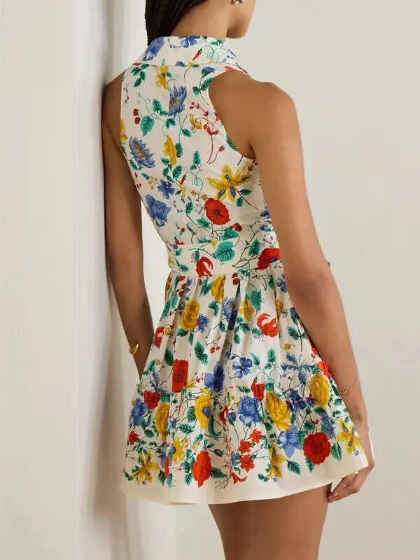 hannah poplin mini dress Free People Hannah Poplin Dress in Ecru