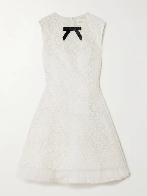 blue dress for baby girl Nana Jacqueline | Airina Dress White