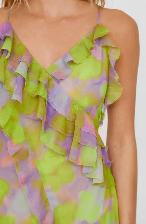 nasty gal lime green dress Lime Plus Size Structured Bardot Puff Sleeve Mini Dress