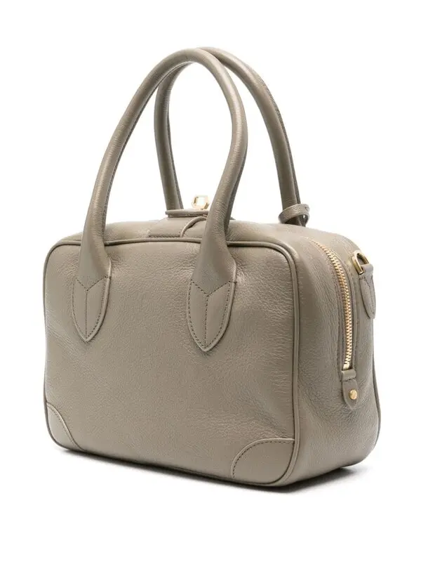 GOLDEN GOOSE Vita Leather Tote Bag - Green