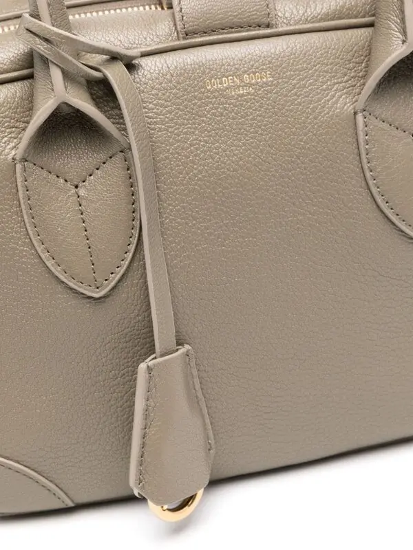 GOLDEN GOOSE Vita Leather Tote Bag - Green